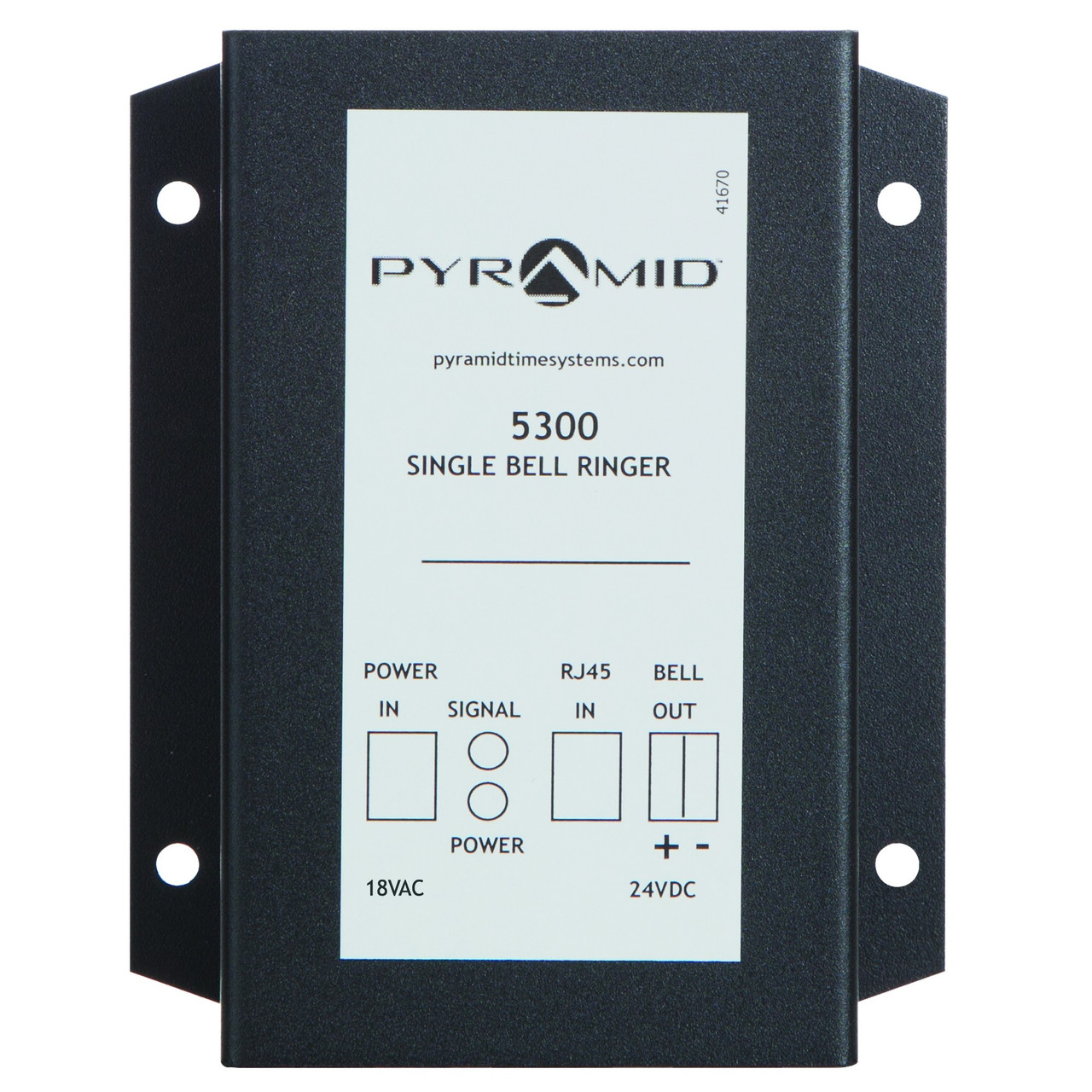 Pyramid 5300 Bell Ringer - 1-800-TIMECLOCKS