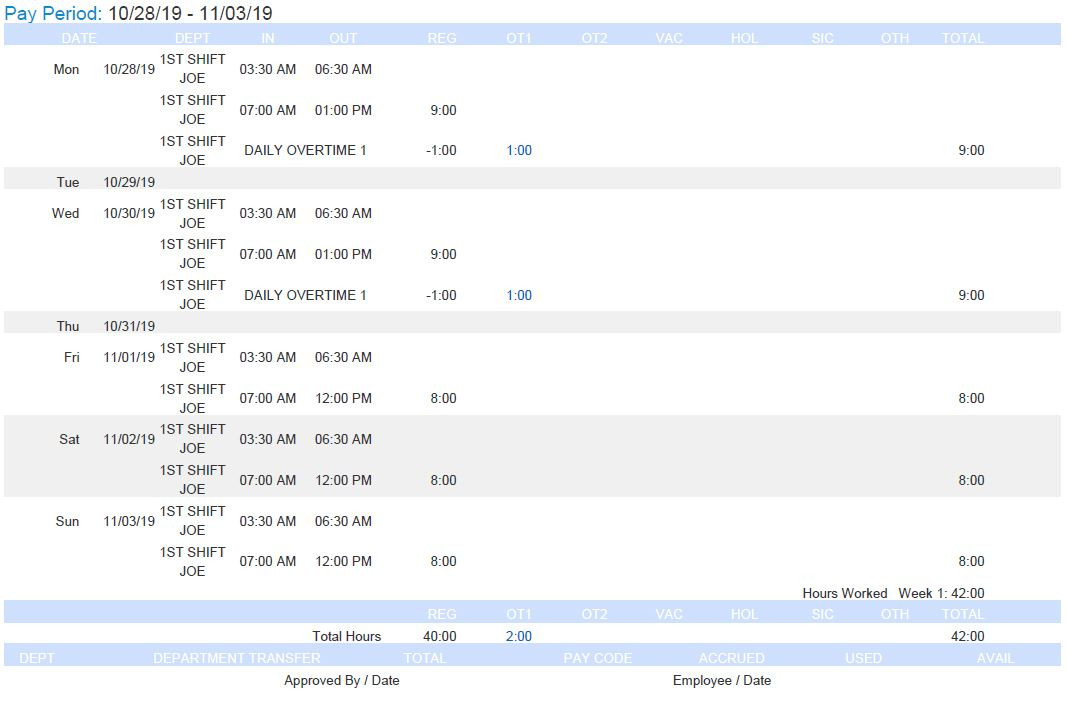 Web Time Clock and Online Time Attendance Software - uAttend