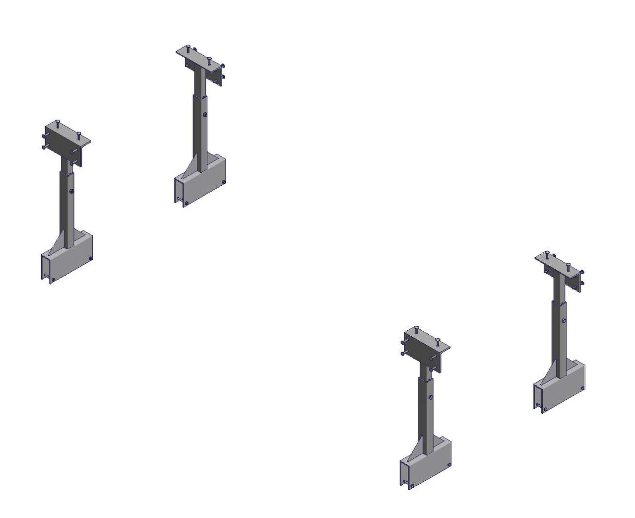 Pontoon Rail Kit: Shop Pontoon Lift Rail Kit - The Shore Shack