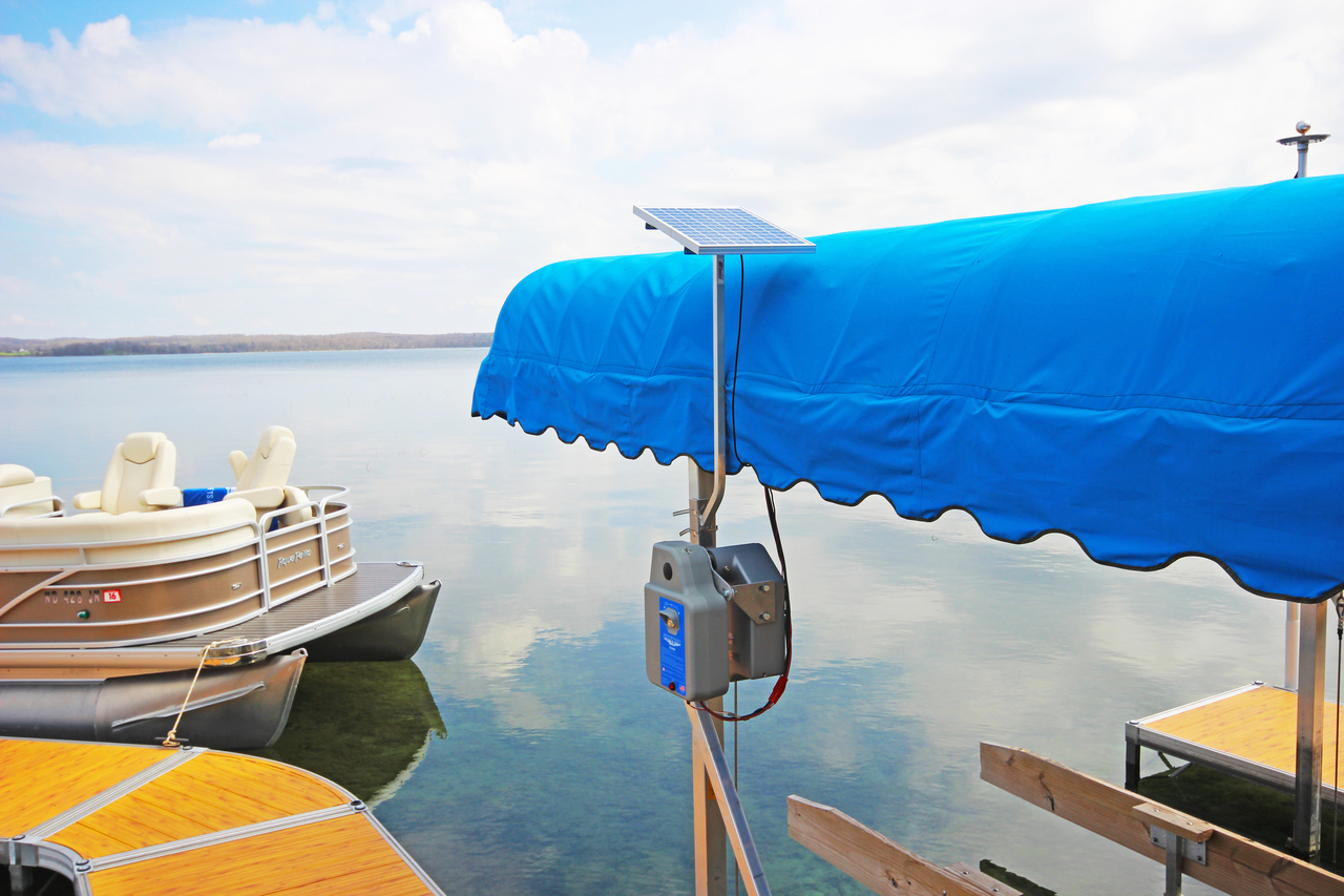 24V Solar Panel with Mounting Kit - The Shore Shack