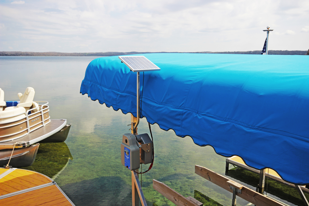 24V Solar Panel with Mounting Kit - The Shore Shack