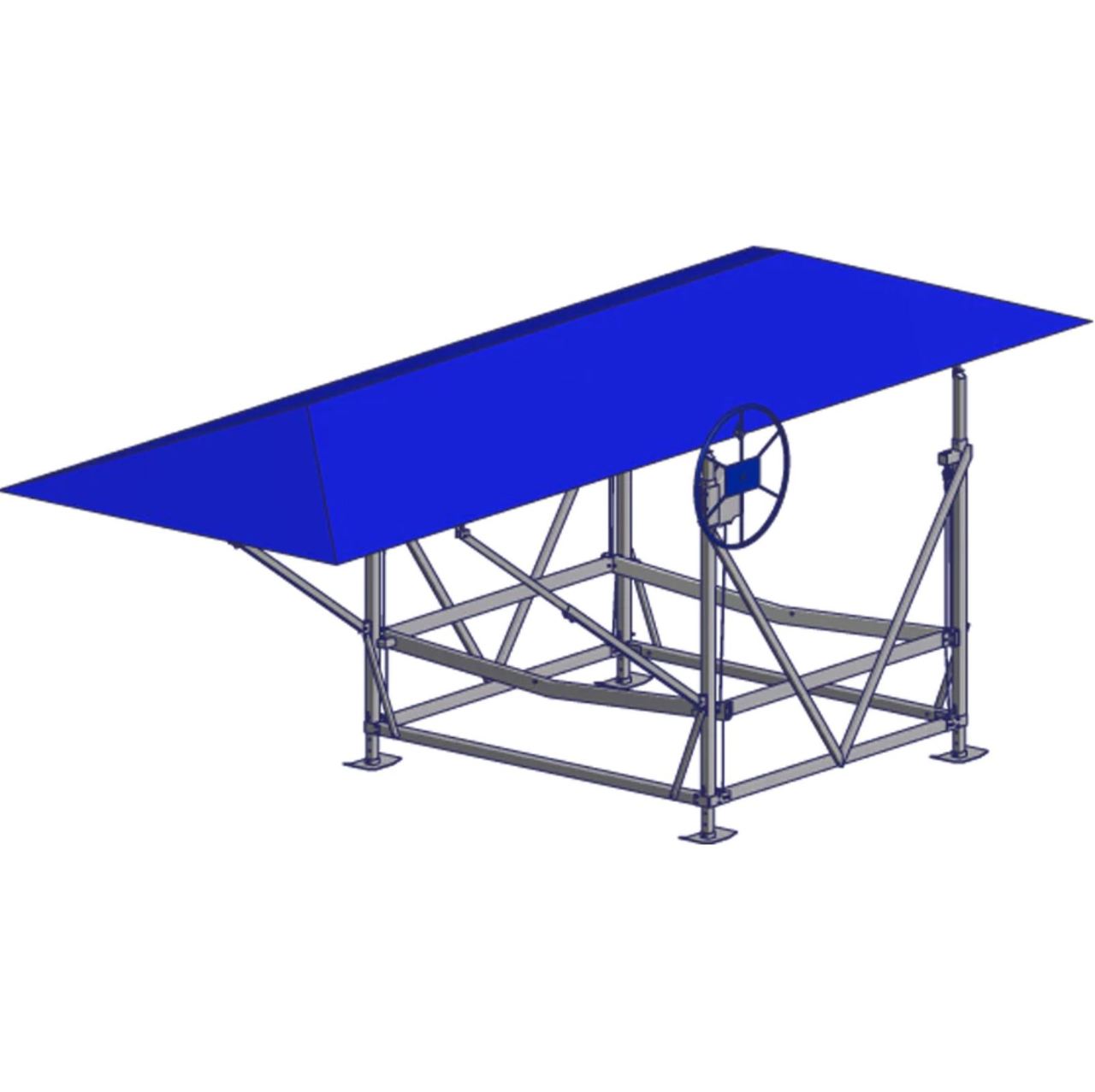 Hip Roof Canopy Cover - 13oz Vinyl - The Shore Shack