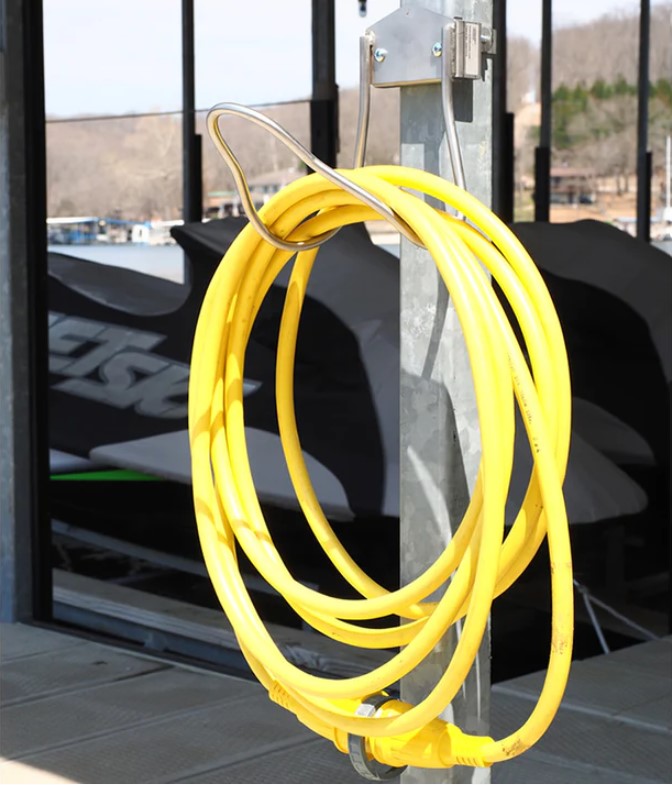 Hose Hook: Durable Dock Hose Hook Storage