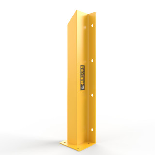 Shallow Profile Upright Post Protector - Rhino Rails