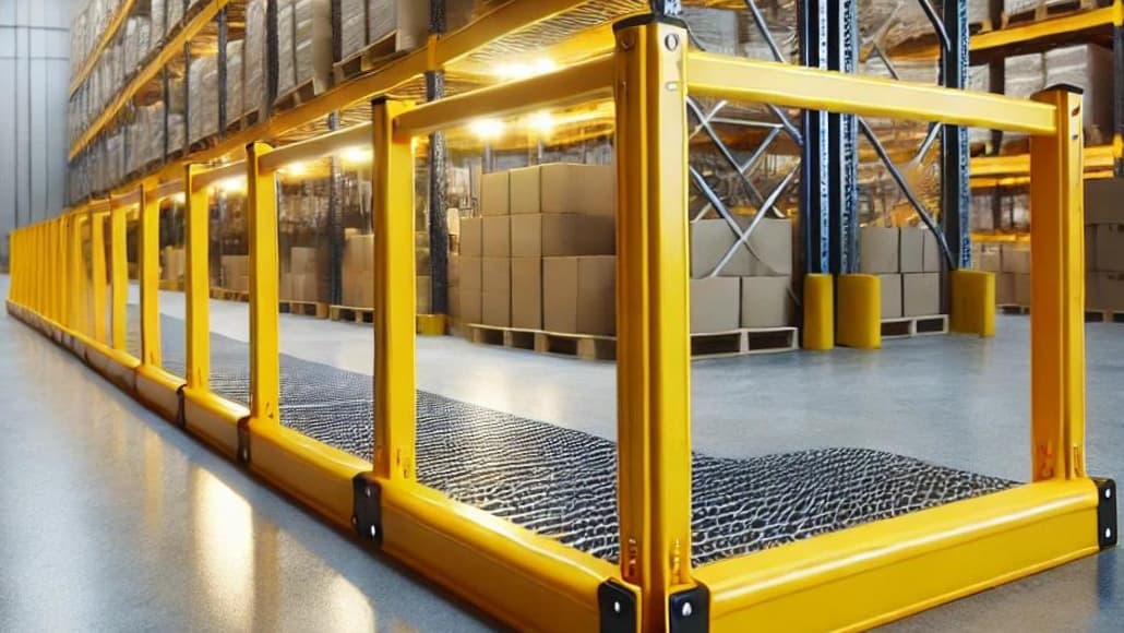 Importance of Rack Guards for Warehouse Safety - Rhino Rails