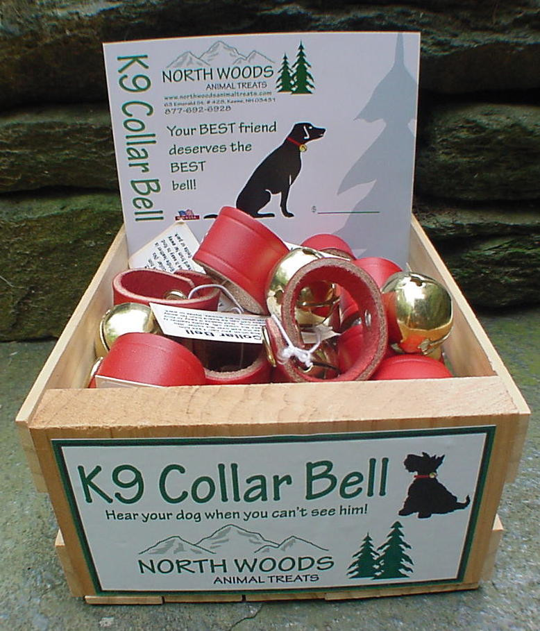K9 Collar Bell for Dogs - North Woods Animal Treats