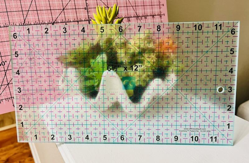 6.5" x 12" Rectangle Acrylic Grip Template