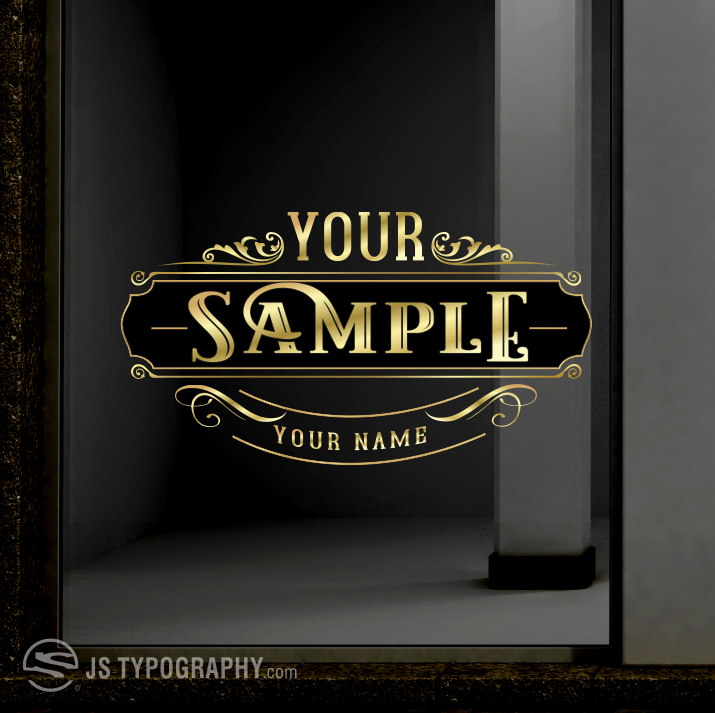 Gold Leaf Victorian - JS Typography Inc