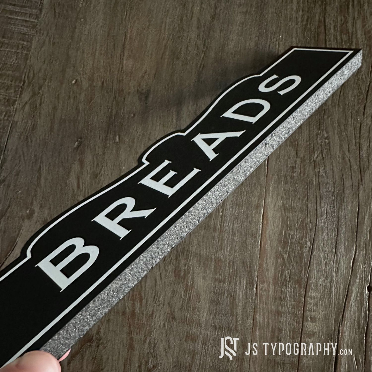 Category Shelf Signs (By set) - JS Typography LLC.