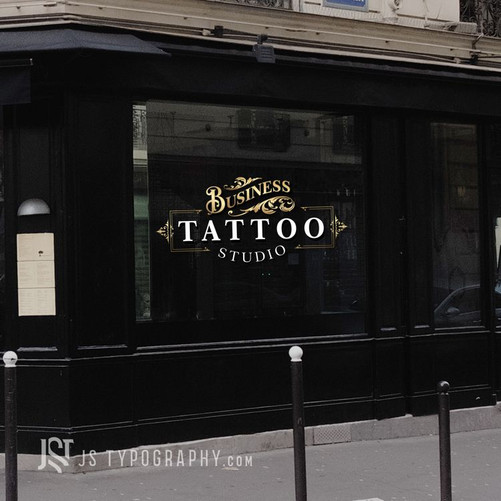 Vintage Window Decal - JS Typography Inc