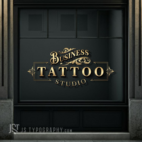 Vintage Window Decal - JS Typography Inc