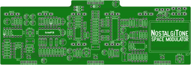 NostalgiTone Space Modulator Combo Pedal Kit Pedal Kit by Pedal Parts ...