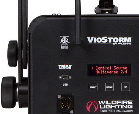 VioStorm® VS-120S 120W 365nm UV LED Spot - Wildfire Lighting
