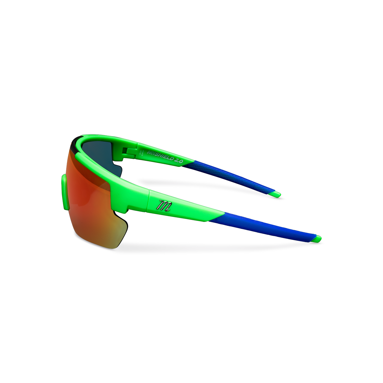 Marucci Youth Shield 2.0 Performance Sunglasses - Matte Green