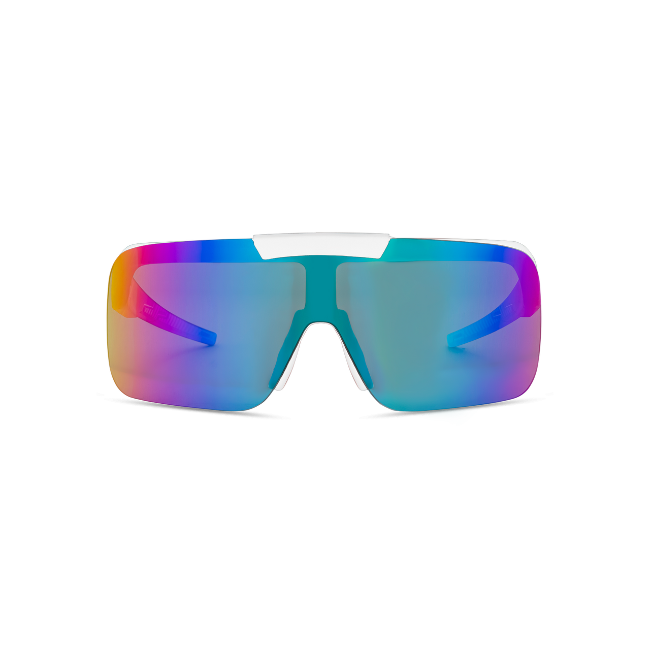 Marucci Shield-Flip Performance Sunglasses - White
