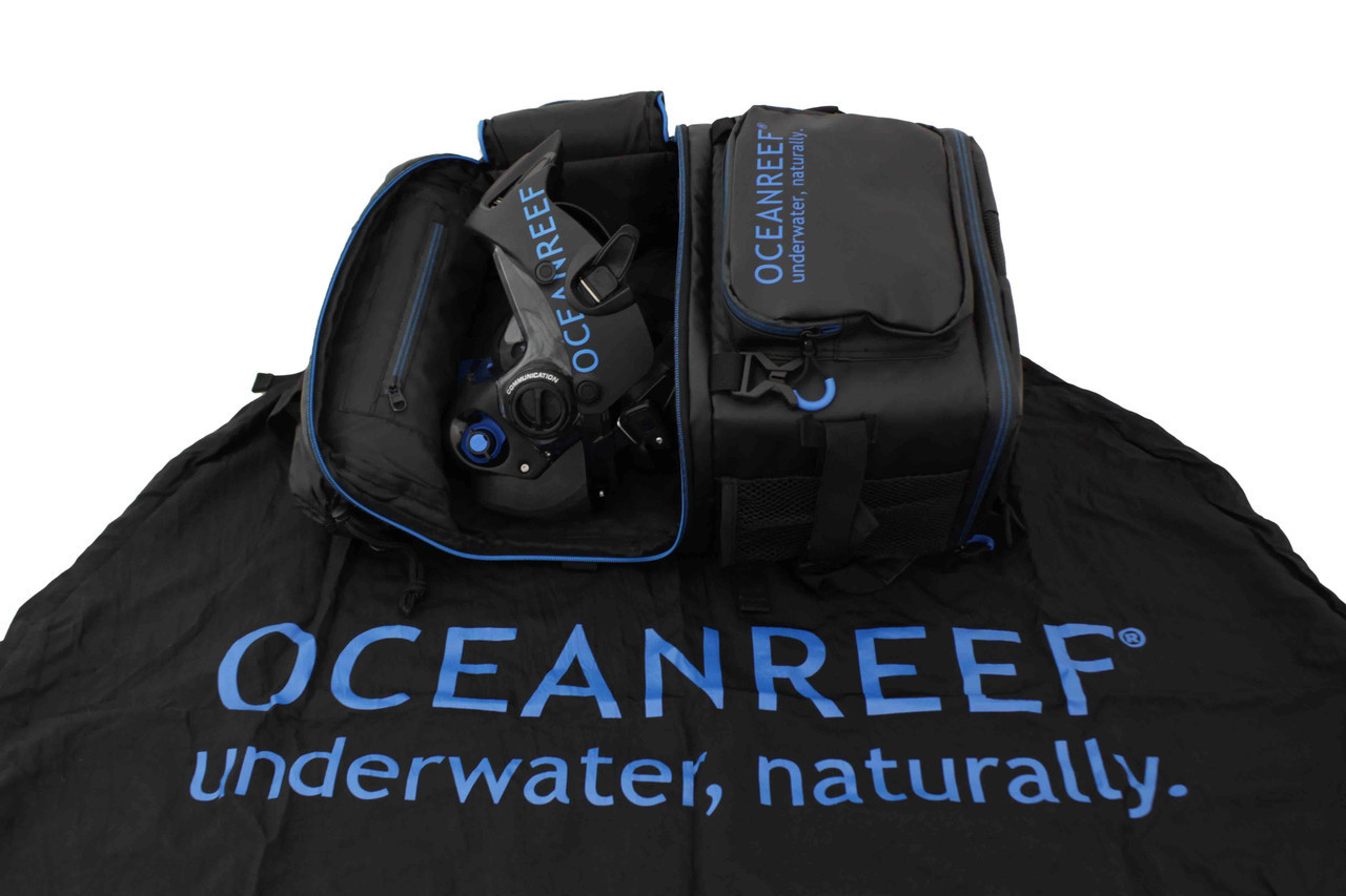 Ocean Reef Neptune III Backpack Bag Divers Full Face Diving Mask ...