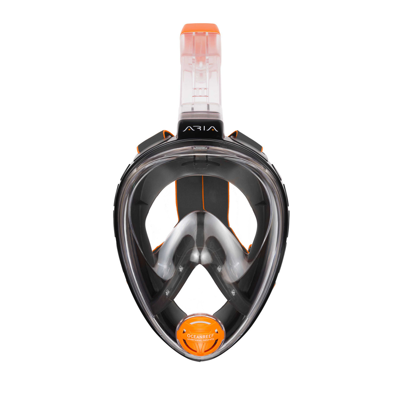 Ocean Reef Aria Classic Full Face Snorkeling Mask Anti-fog Black ...
