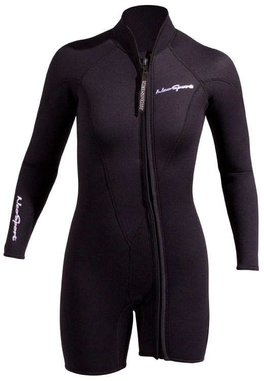 NeoSport Women's Step-in Jacket Scuba Diving Wetsuit - Coral Sea Scuba ...