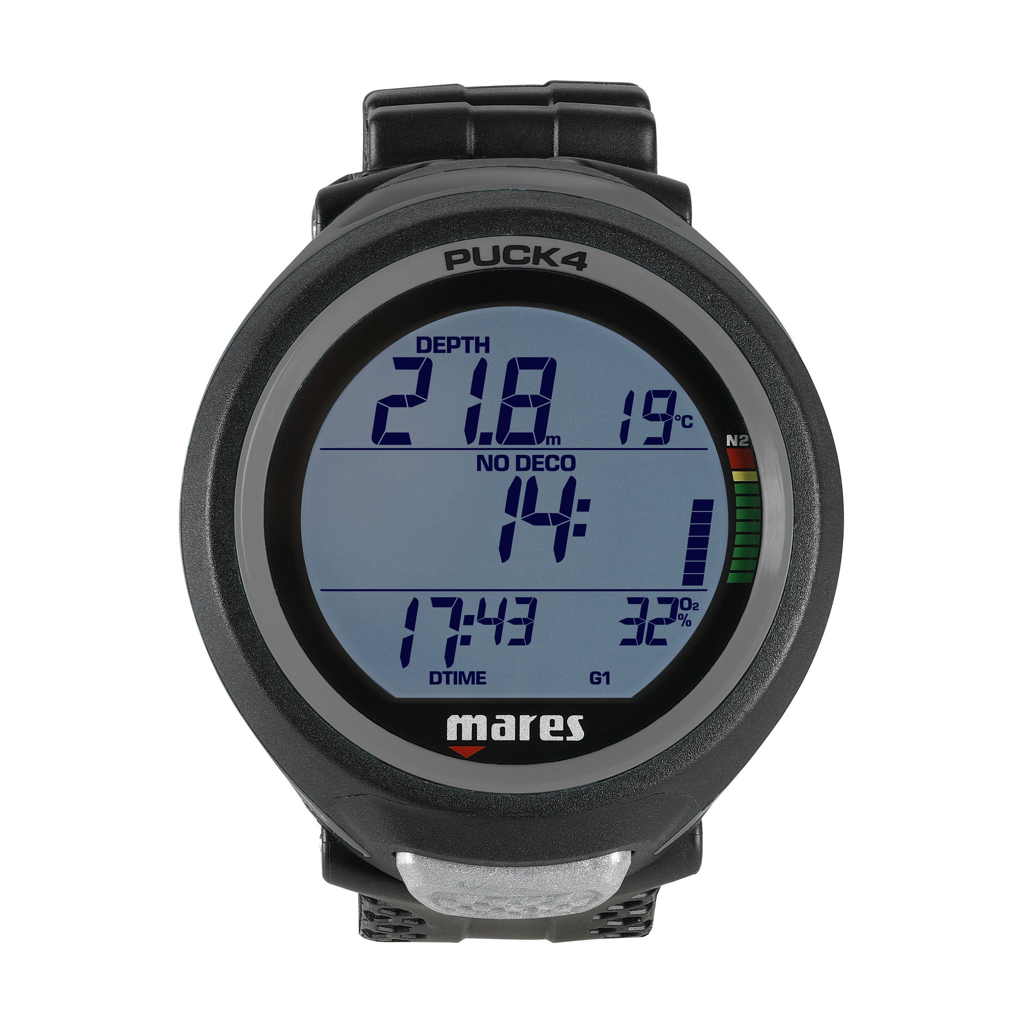 Mares Puck 4 Dive Computer Scuba Diving Watch - Coral Sea Scuba & Water ...