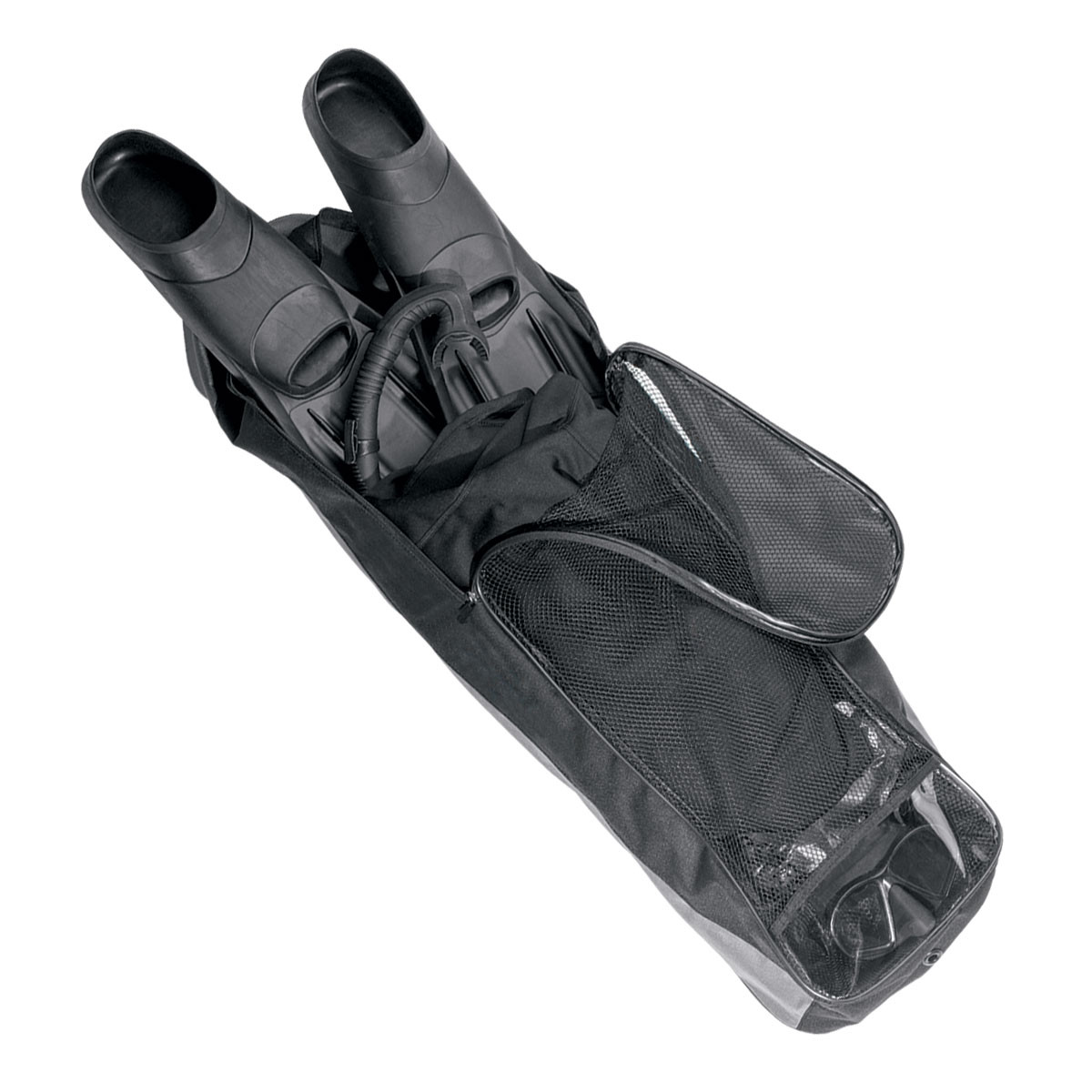 Oceanic Predator Mask, Fins, Snorkel Package Freediving Set 5-6 - Coral ...