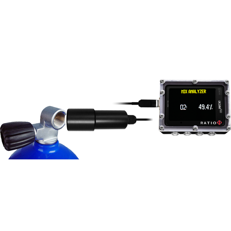 Ratio Oxygen (O2) Analyzer - Coral Sea Scuba & Water Sports