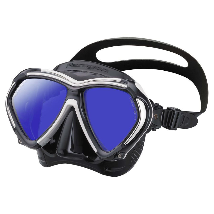Tusa Paragon Mask Scuba Diving, FreeDiving, Snorkeling - Coral Sea ...
