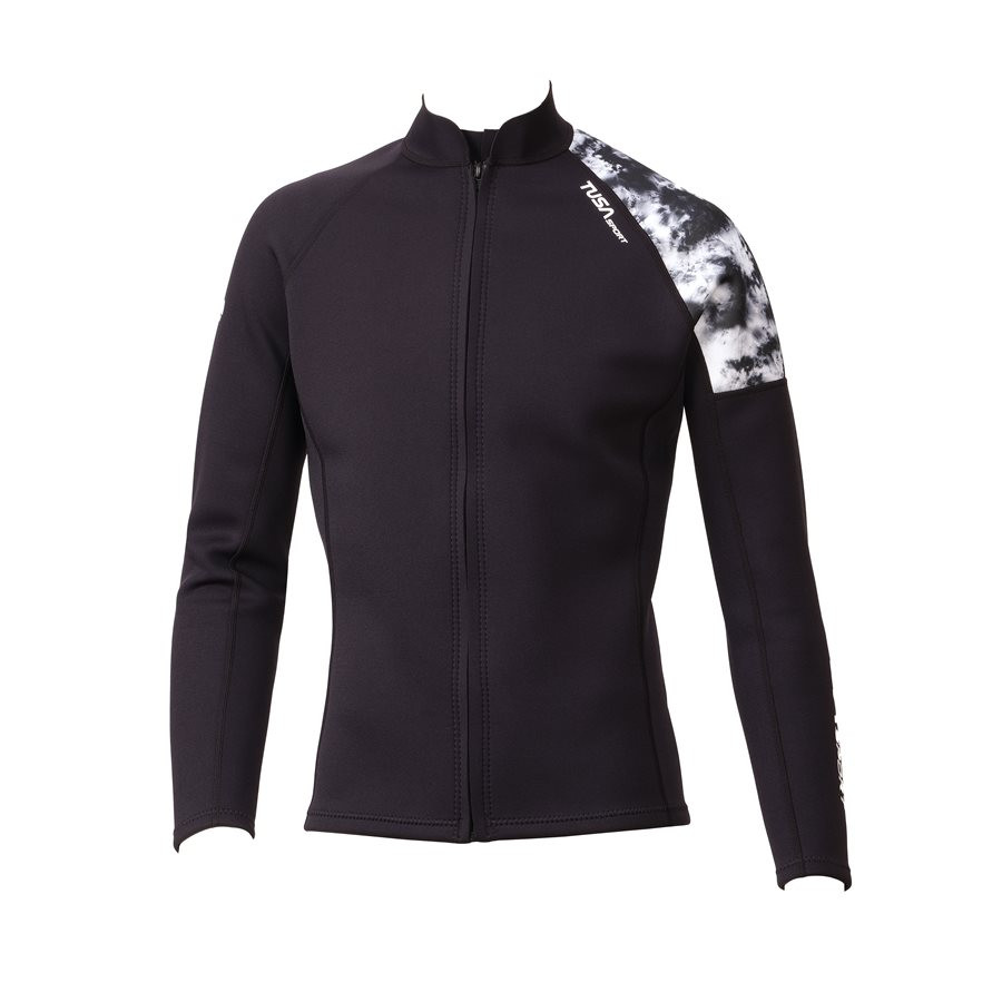 Tusa 2mm Sport Front Zip Jacket Wetsuit Men's - Coral Sea Scuba & Water ...