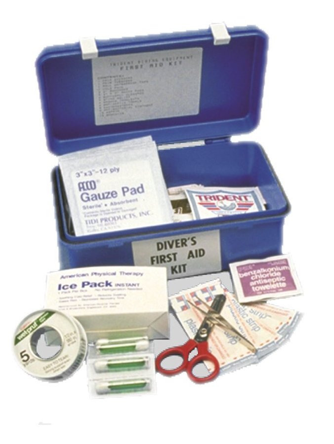 Deluxe Divemaster First Aid Kit for Scuba Diving Hard Case - Coral Sea ...