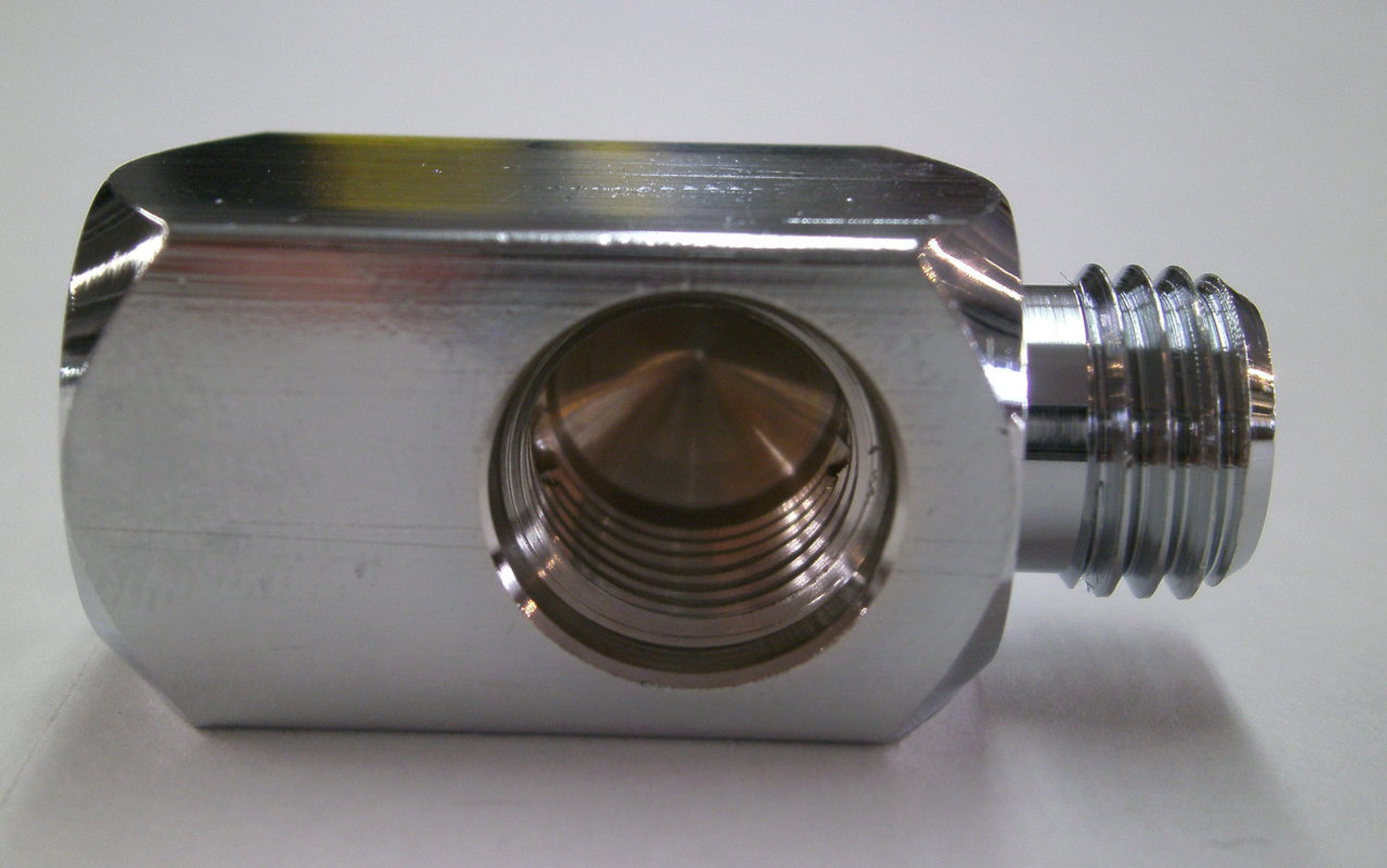 Adapter Splitter Block 7/16” Male x 7/16 Female x2 HP Hose - Coral Sea ...