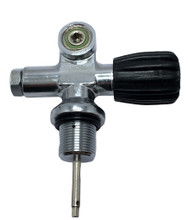 Blue Steel Left Hand Tank Convertible Manidfold Valve Assembly Scuba ...