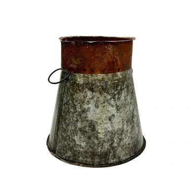 12076 CONE IRON PLANTER 32x30x30cm - The Ugly Duckling