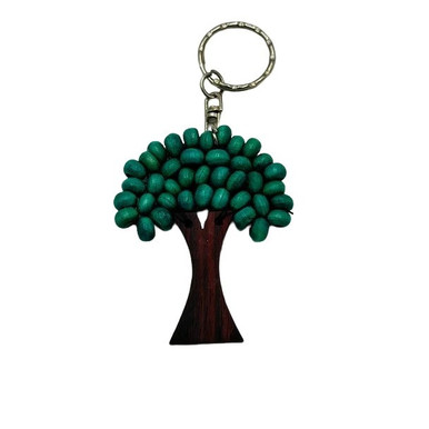 11378 LIN TREE OF KEY RING MULTI CLR 10x5x5cm - The Ugly Duckling