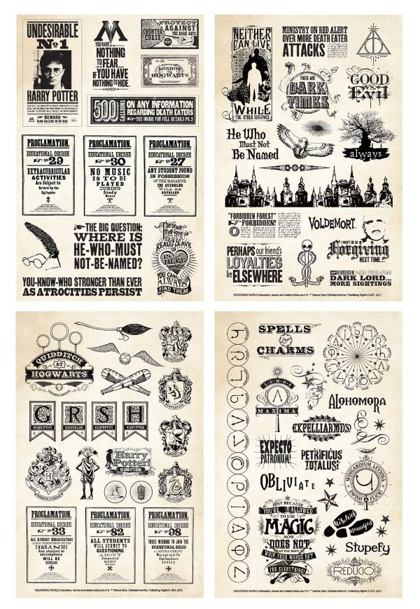 Paper House - Harry Potter Papers & Proclamations Sticker Pack ...