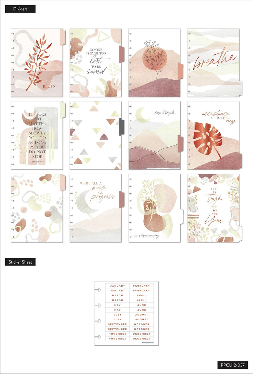 The Happy Planner - Me and My Big Ideas - Classic Recovery Happy ...