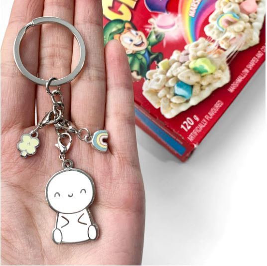 TheCoffeeMonsterzCo - Lucky Charms Keychain - CarefullyCrafted