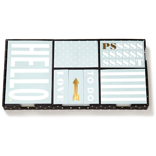 Kate Spade NY Sticky Note Set - Hello - CarefullyCrafted