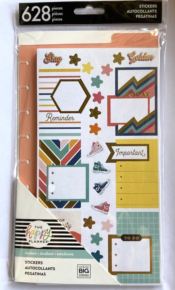Me and My Big Ideas - The Happy Planner - Student - Dashboard Sticker ...