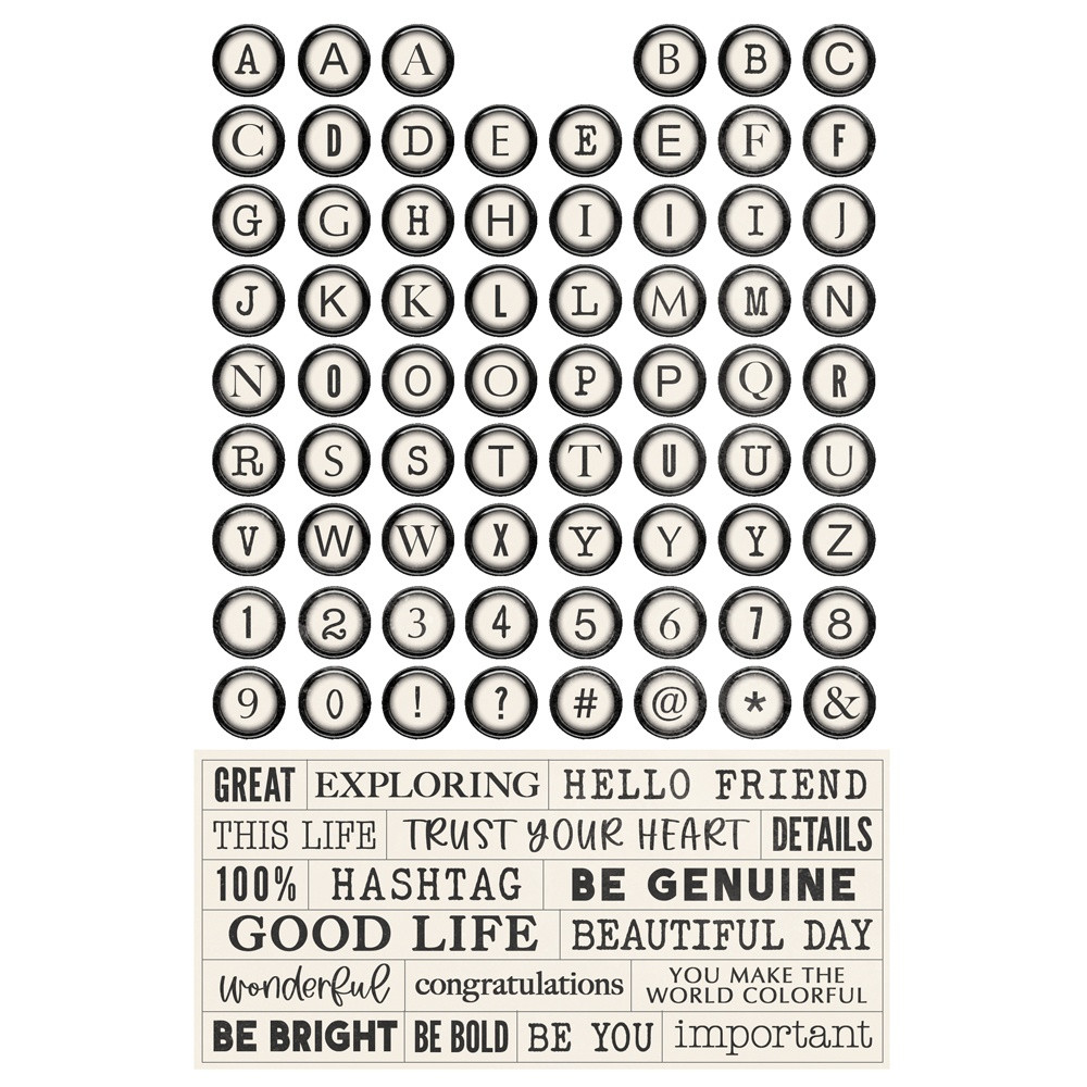 Simple Stories - A5 Sticker Book - Simple Vintage Essentials Sticker ...