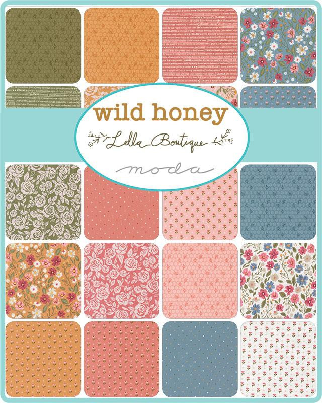 Moda Fabric Precuts Charm Pack - Wild Honey by Lella Boutique ...