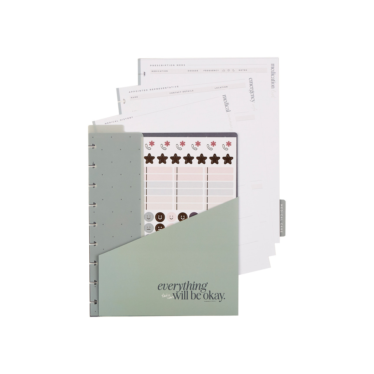 The Happy Planner - Me and My Big Ideas - Classic Accessory Pack - Rise ...