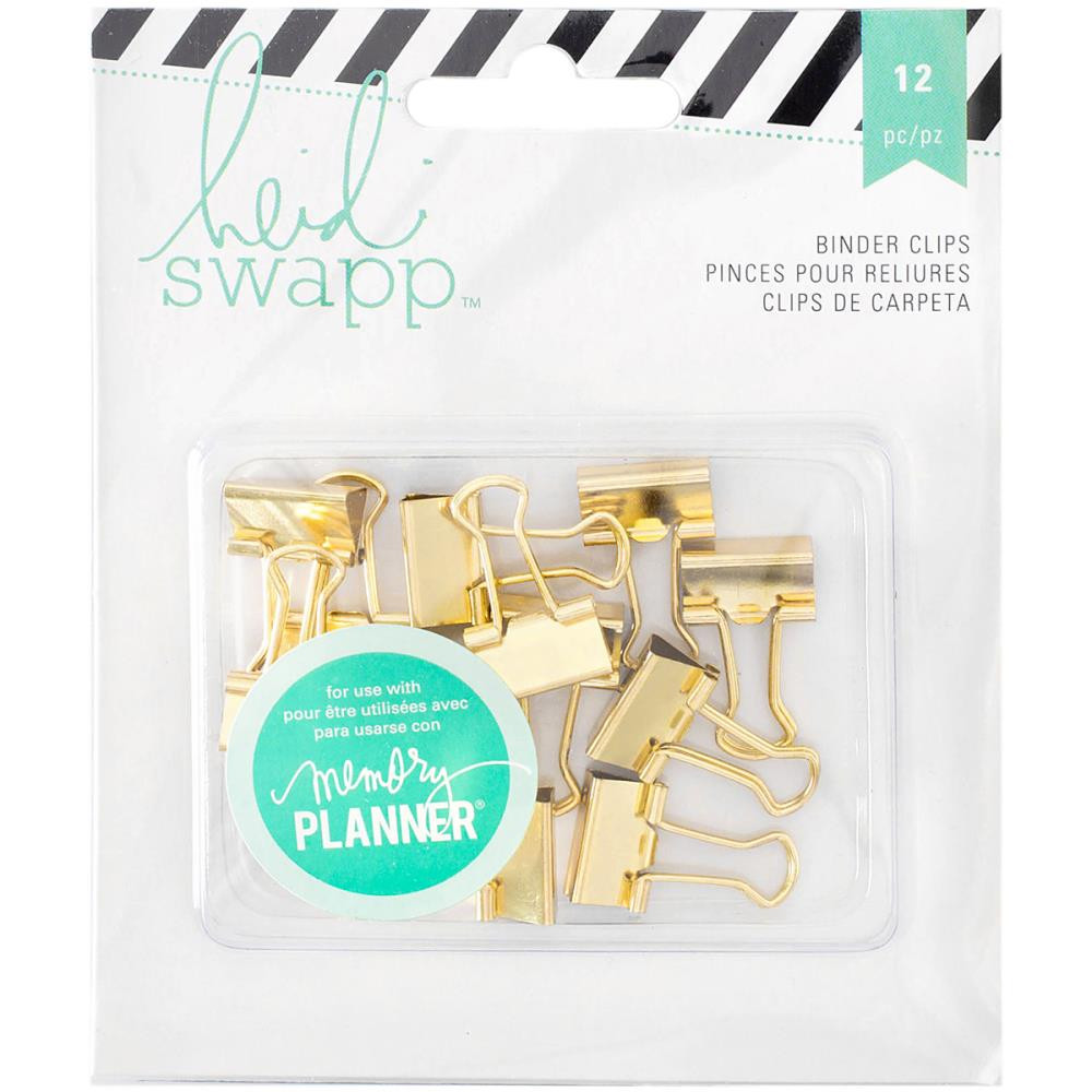 Heidi Swapp - Memory Planner - Binder Clips - CarefullyCrafted