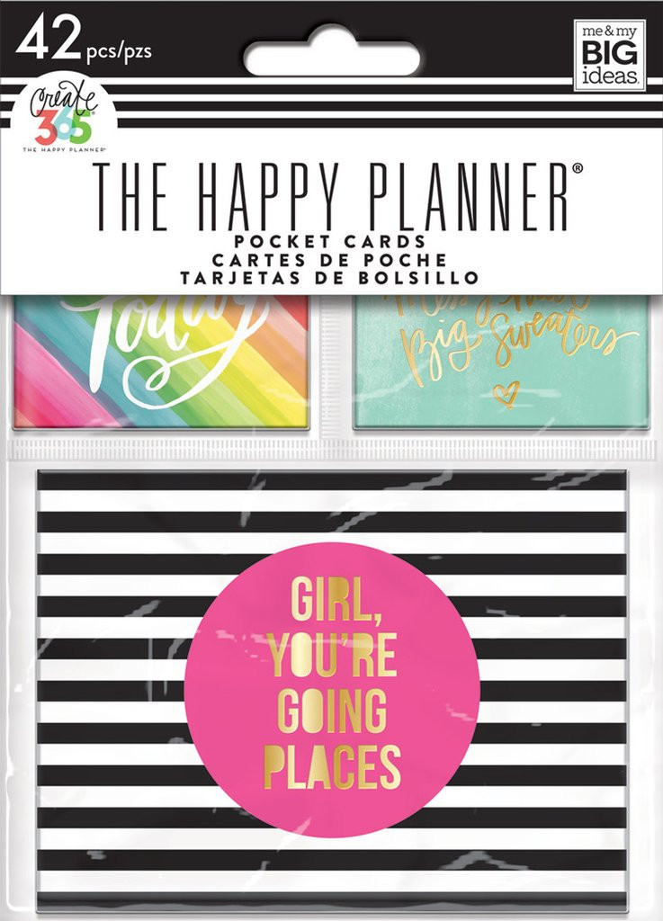 The Happy Planner - Me and My Big Ideas - Mini Pocket Cards ...