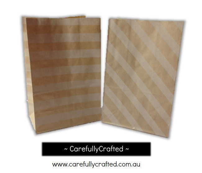 Standing Up Paper Bags - Chevron, Polka Dot, Plain - Kraft ...