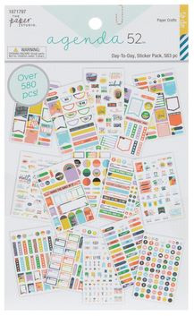 The Paper Studio - A5 Sticker Book - Day To Day - CarefullyCrafted