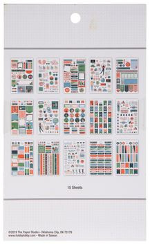 The Paper Studio - A5 Sticker Book - Friendship - CarefullyCrafted