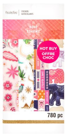 Recollections - Sticker Book - Boho - CarefullyCrafted