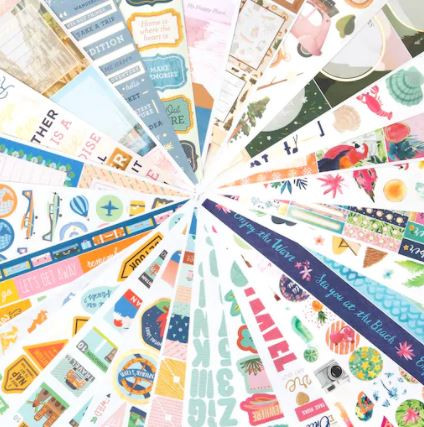 Recollections - Sticker Book - Travel Stickers - CarefullyCrafted