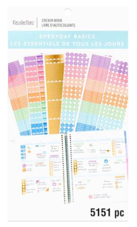 Recollections - Sticker Book - Everyday Basics - CarefullyCrafted