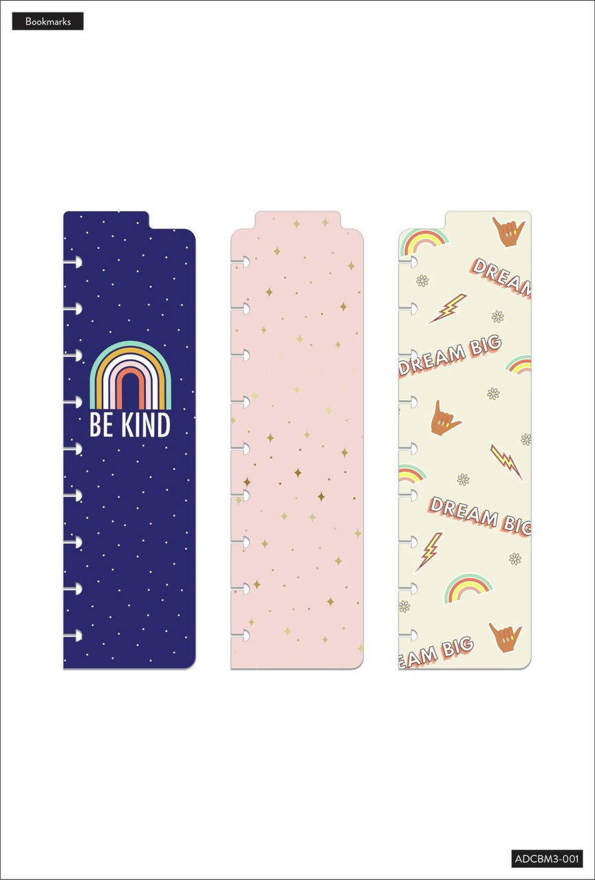 The Happy Planner - Me and My Big Ideas - Good Vibes Classic Bookmarks ...
