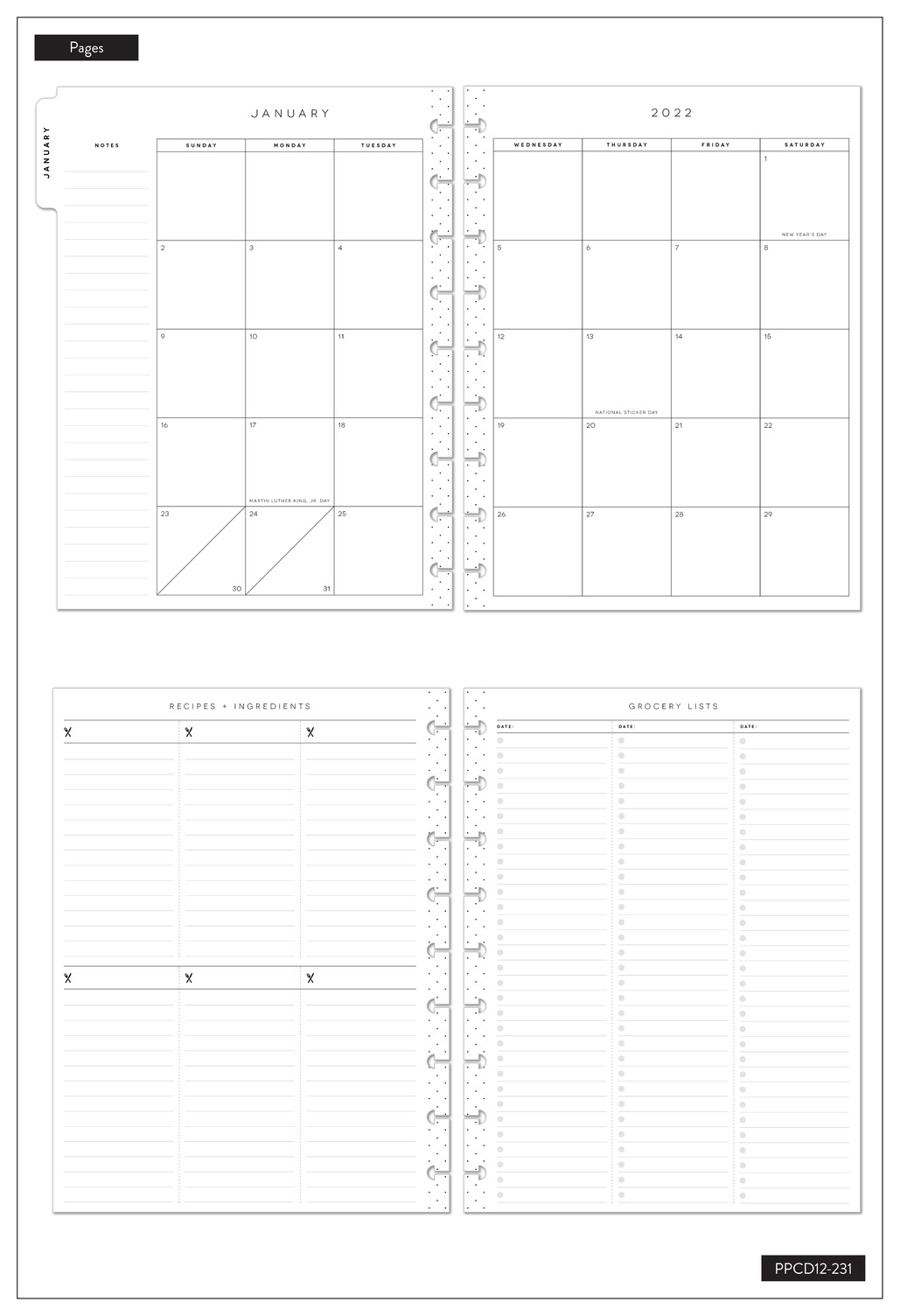 ***OUTDATED*** The Happy Planner - Me and My Big Ideas - Classic Happy ...